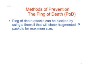 Computer Security Cyber Security DOS_DDOS Attacks By: Professor Lili Saghafi | PPT