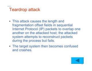 Computer Security Cyber Security DOS_DDOS Attacks By: Professor Lili ...