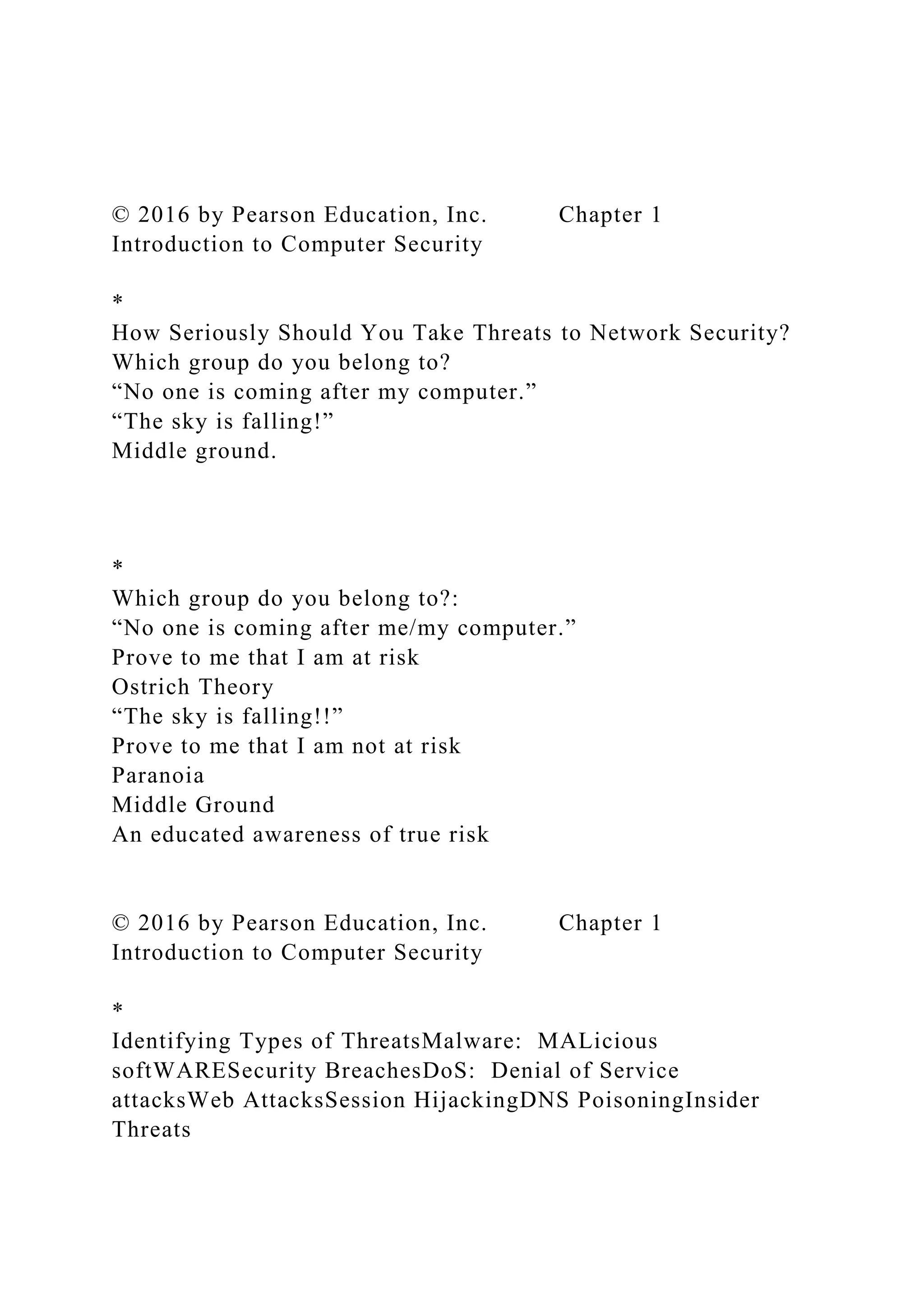 Computer Security FundamentalsChuck EasttomChapte.docx