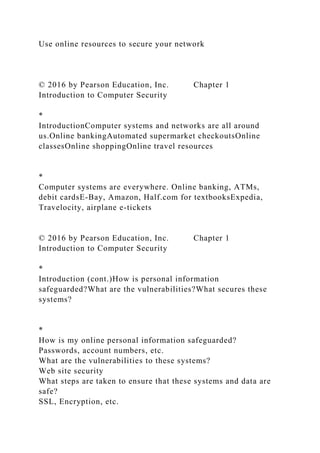 Computer Security FundamentalsChuck EasttomChapte.docx