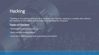 Computer Security(Hacking & Cracking) .pptx