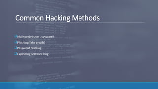Computer Security(Hacking & Cracking) .pptx
