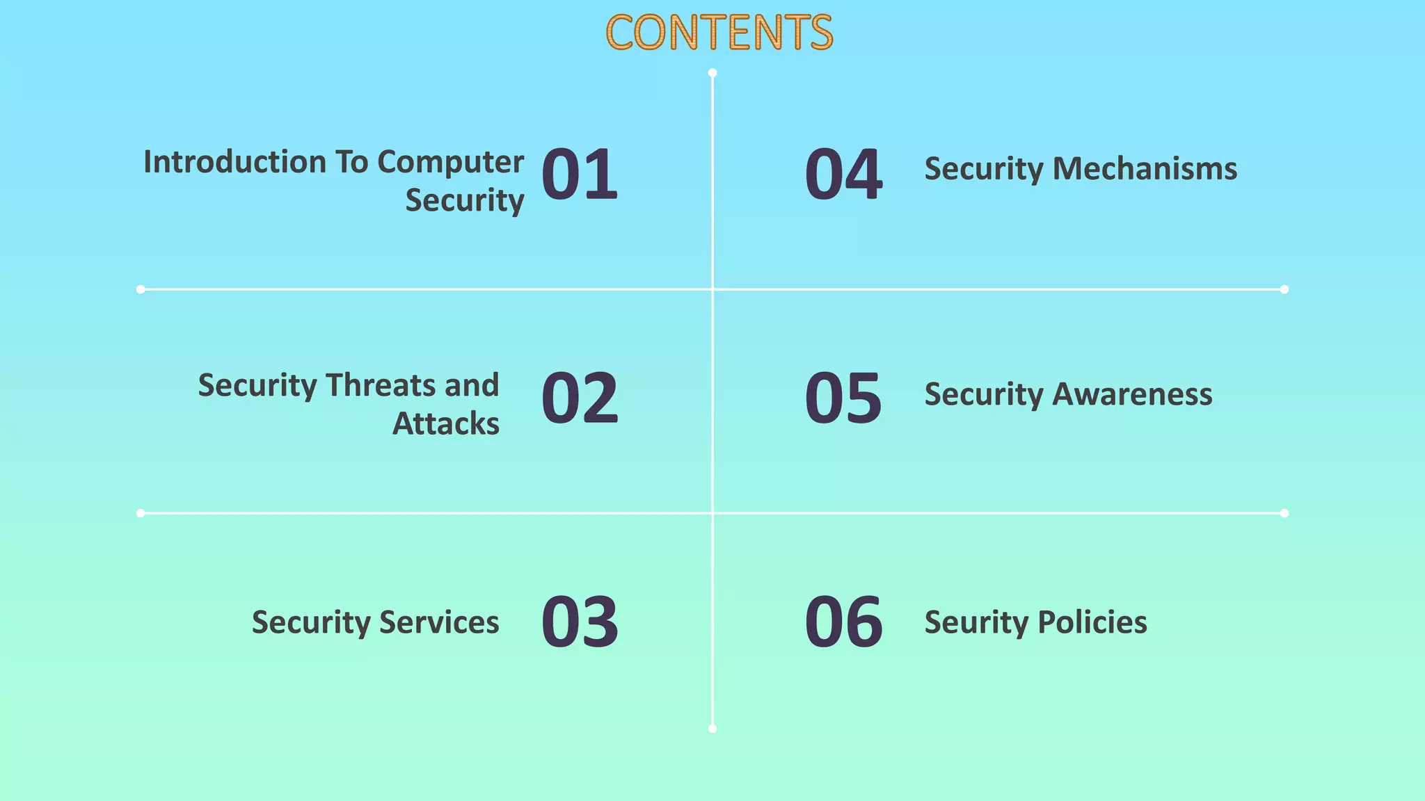 Computer Security Presentation | PPTX