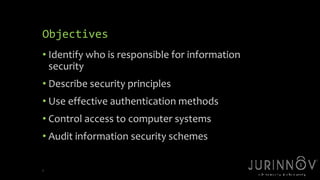 Computer Security Primer - Eric Vanderburg - JURINNOV | PPT