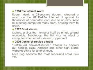 Computer security threats & prevention | PPTX