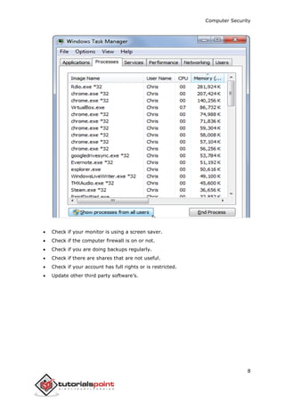 Computer security tutorial | PDF
