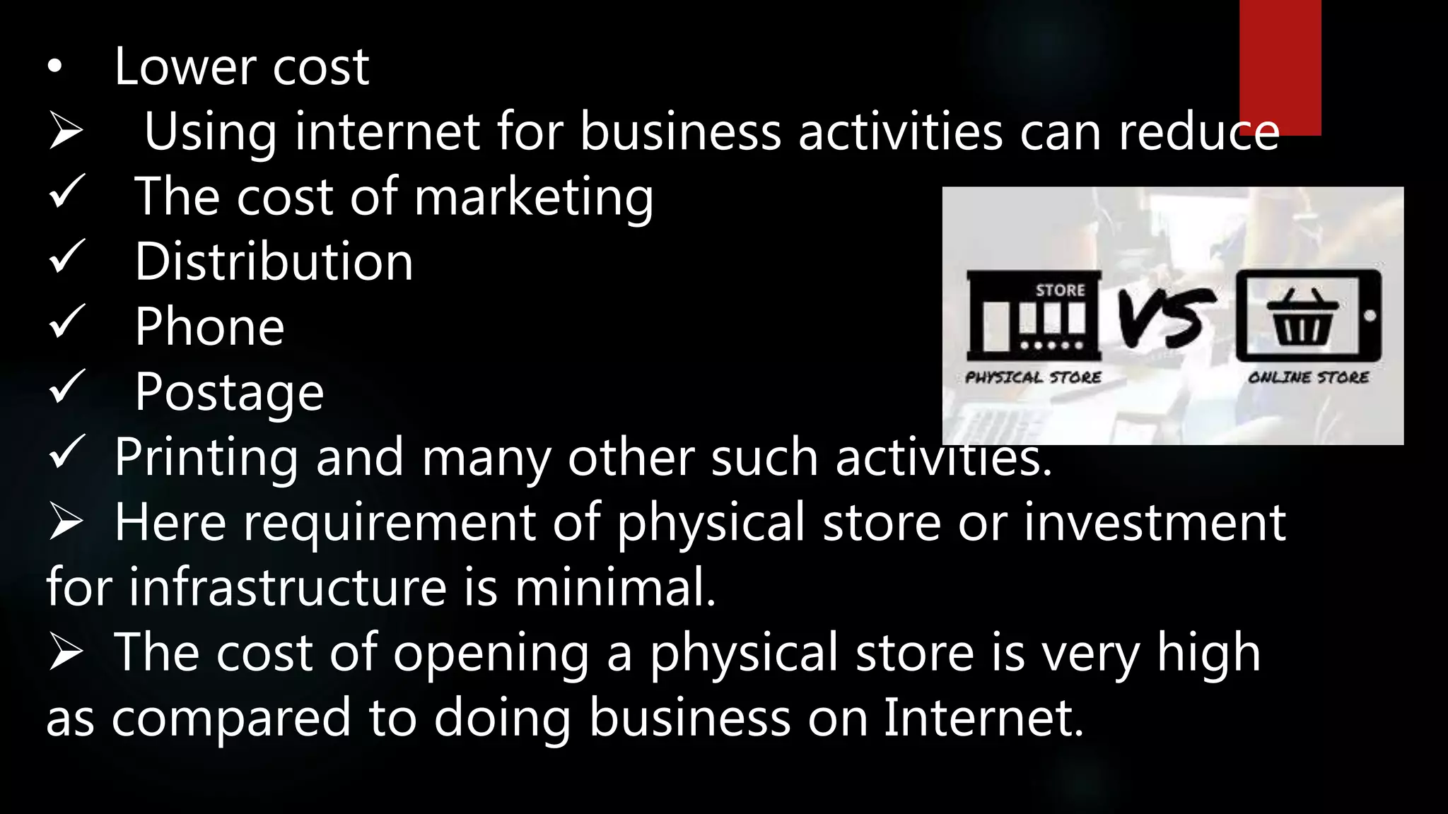 Advantages of E-Commerce | PPT