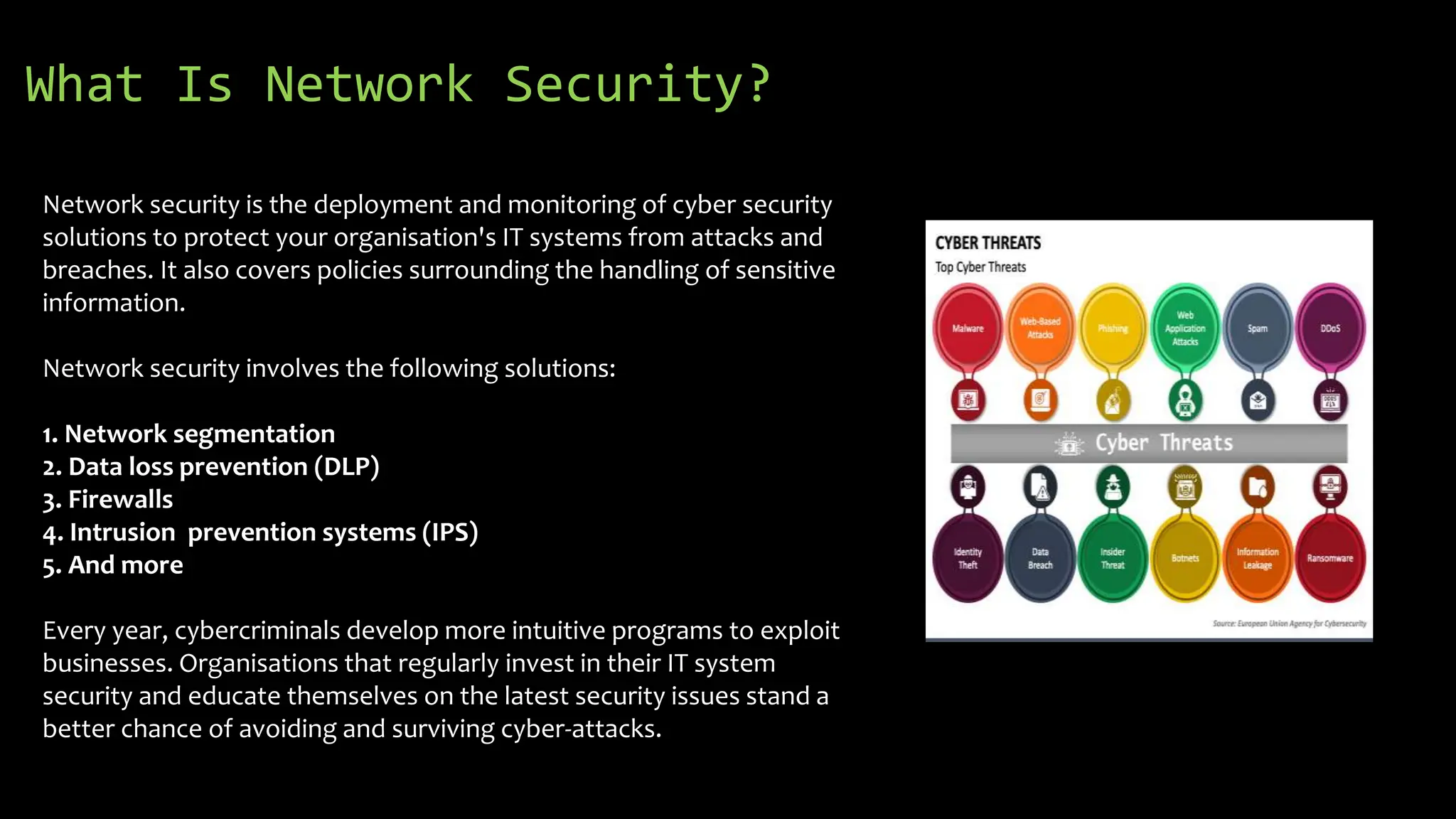 Computer Seminar Network Security Threats Pptx