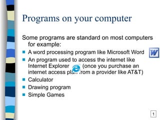 Getting Started with Computers | PPT