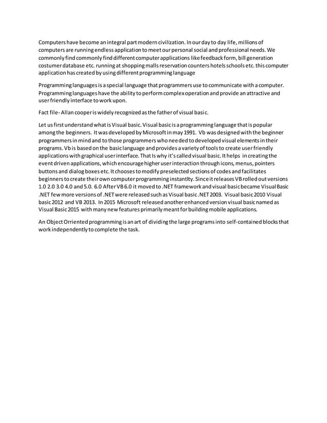 Computers have become an integral part modern civilization.docx