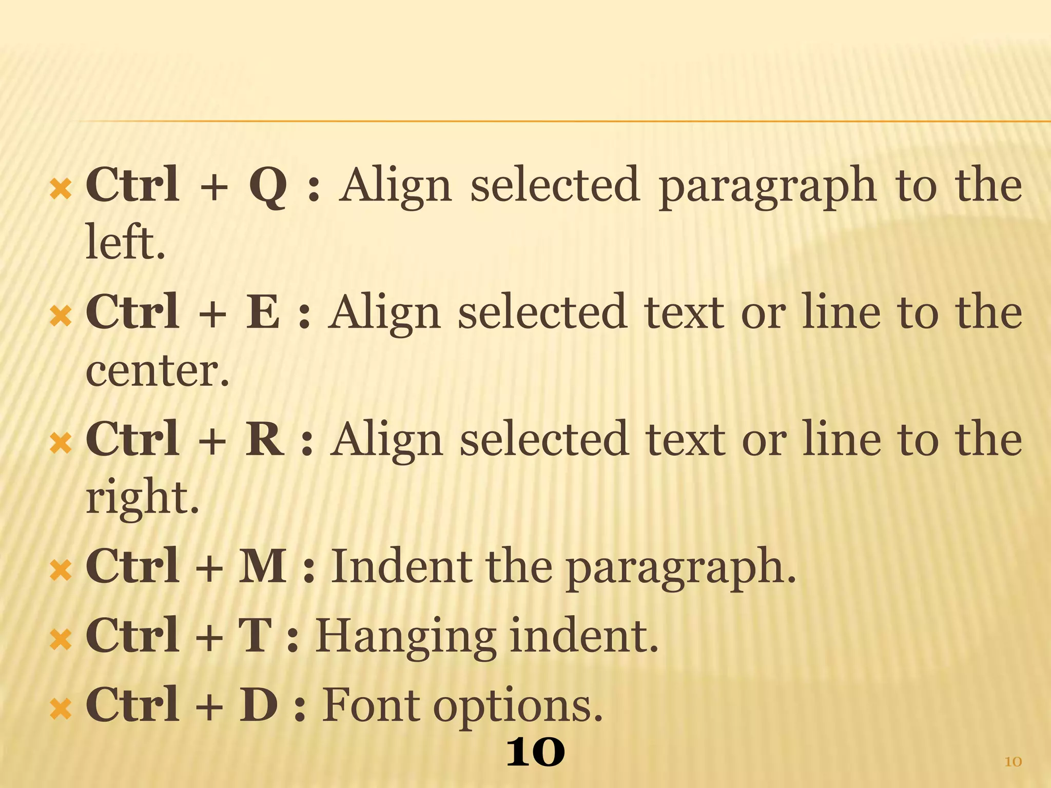 Computer shortcut keys | PPTX