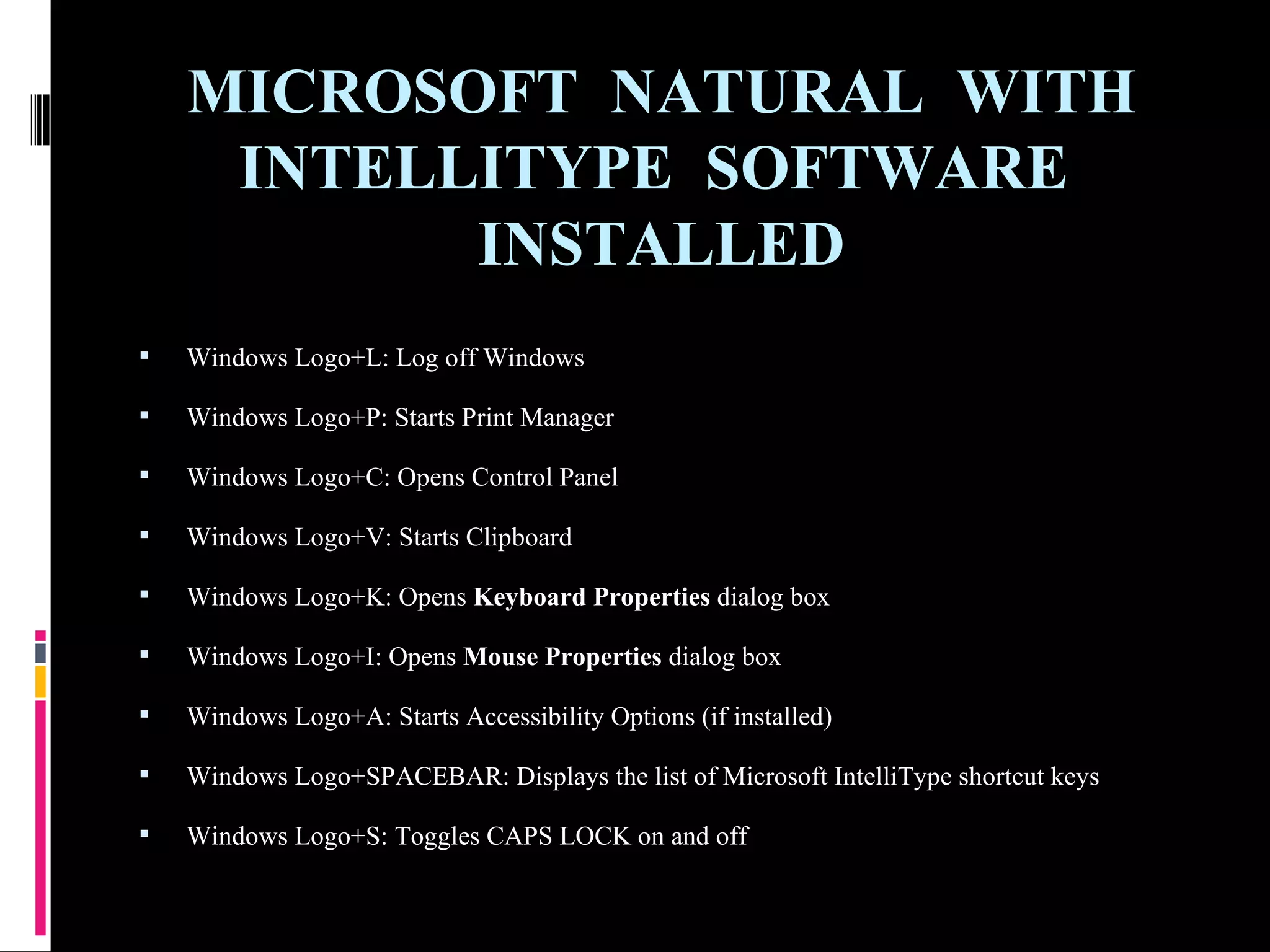 Computer shortcuts | PPT | Operating Systems | Computer Software and ...