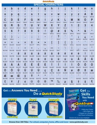 Computer shortcuts | PDF