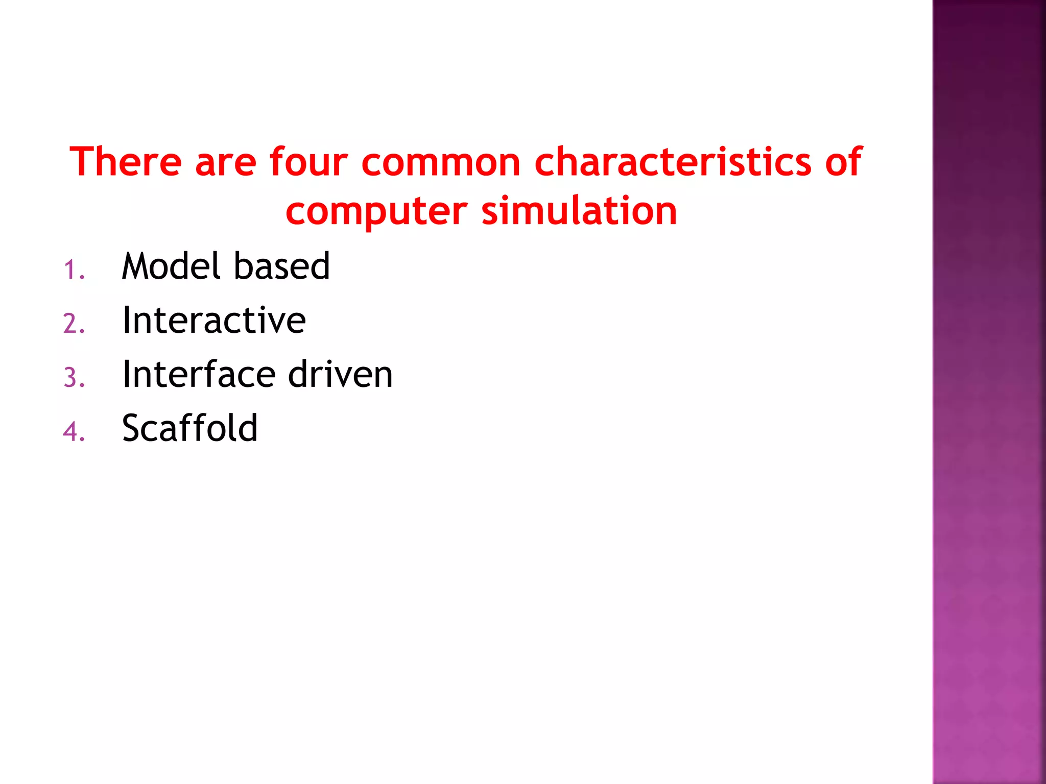 Computer simulation | PPTX