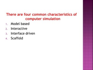 Computer simulation | PPTX