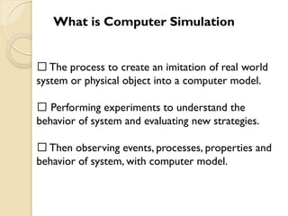Computer simulation | PDF