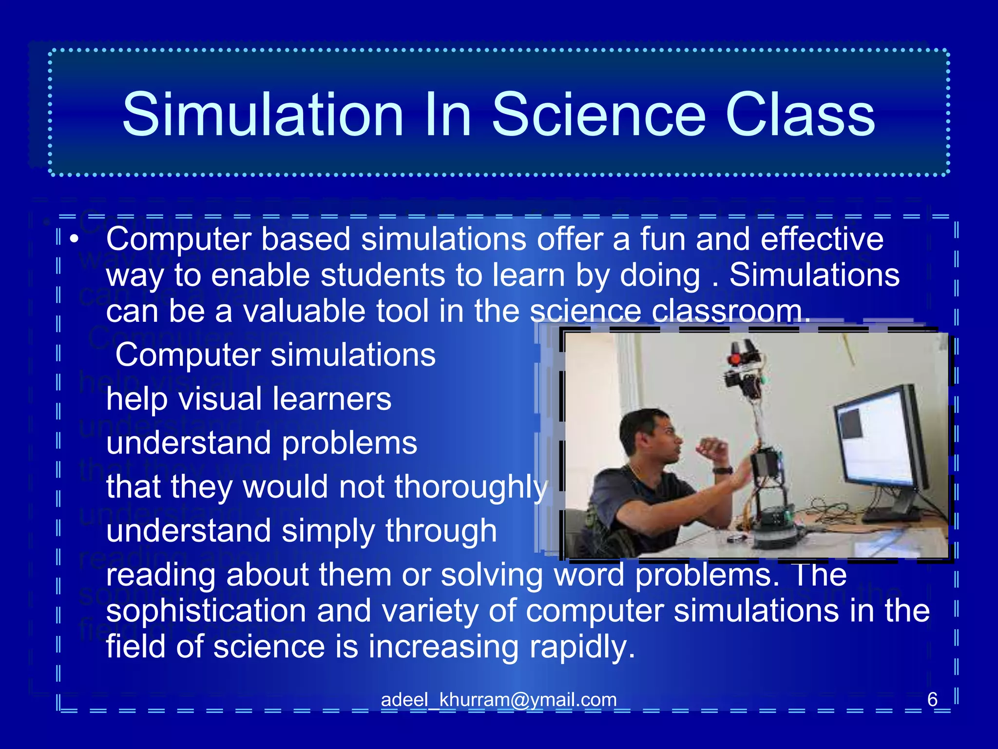 Computer simulation | PPT