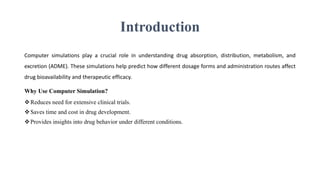 Computer Simulation In Gut Absorption, Distribution Of.pdf