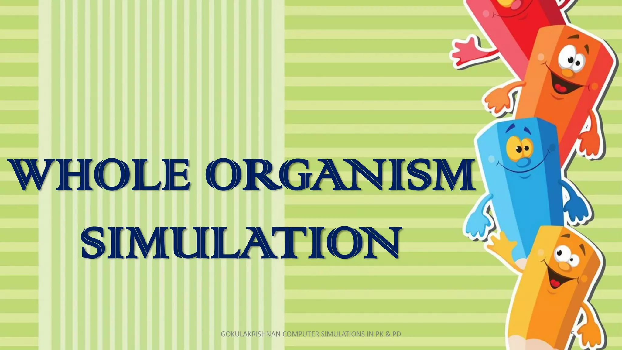 Computer simulations in pharmacokinetics and pharmacodynamics | PDF