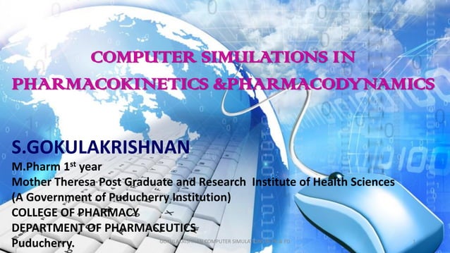 Computer simulations in pharmacokinetics and pharmacodynamics | PDF