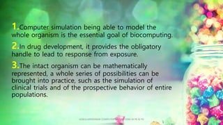 Computer simulations in pharmacokinetics and pharmacodynamics | PDF