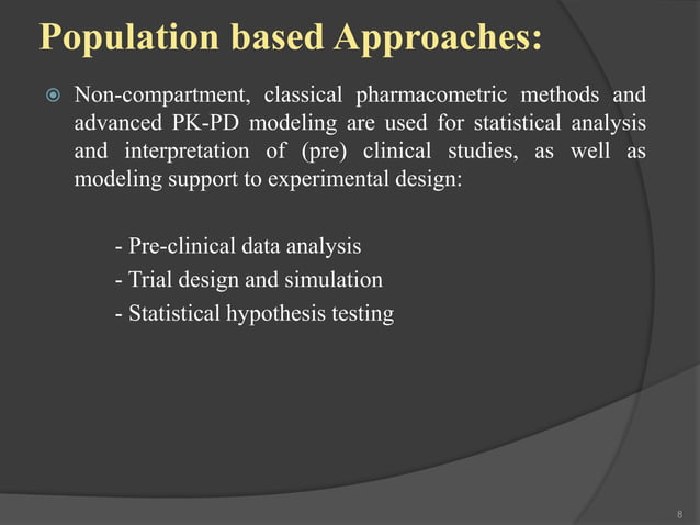 Computer simulation in pkpd | PPTX
