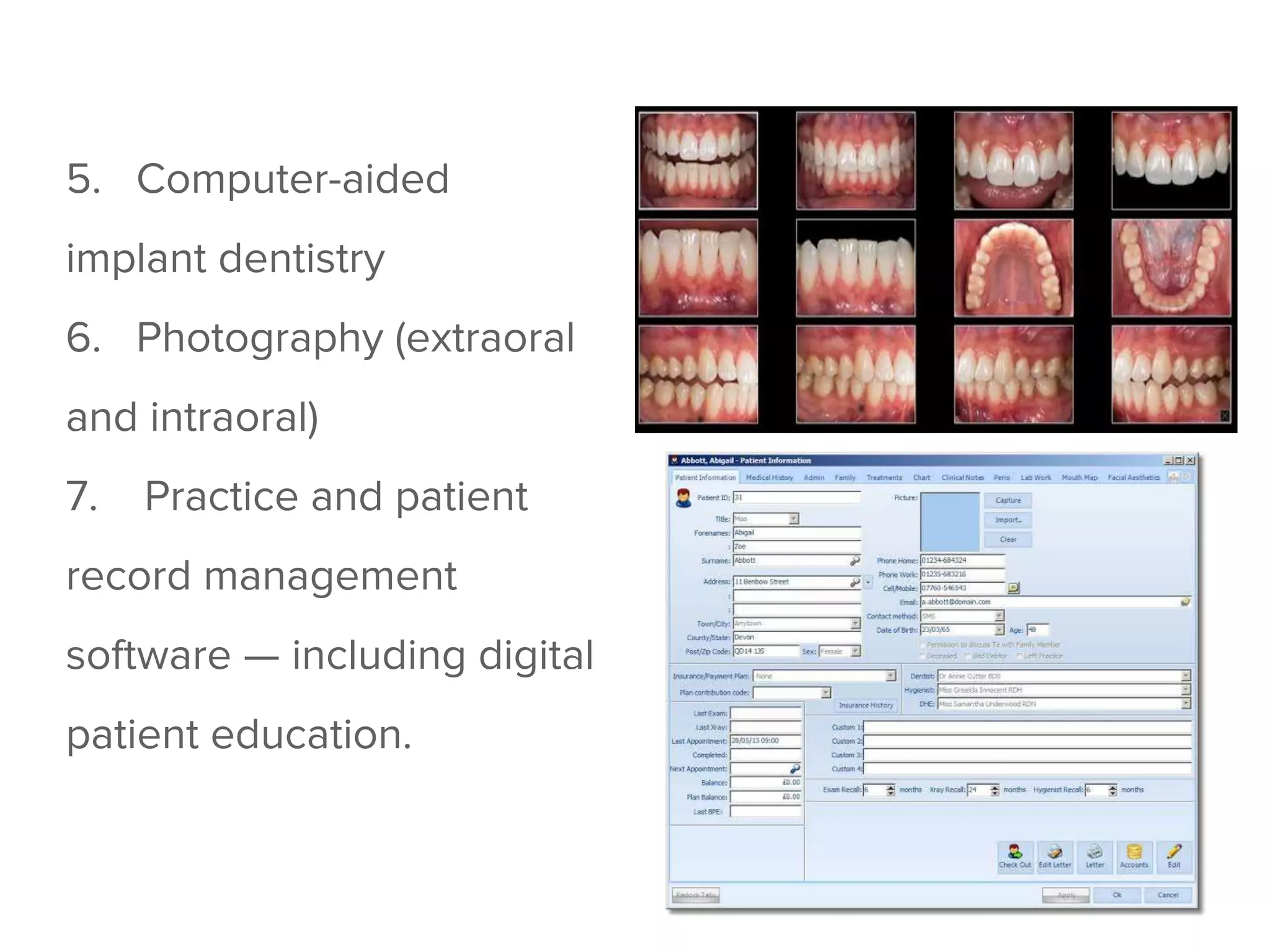 Computers in dentistry | PPTX