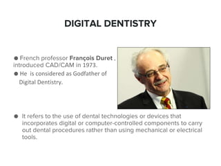 Computers in dentistry | PPTX