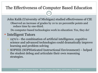 Computers In Education History | PPT