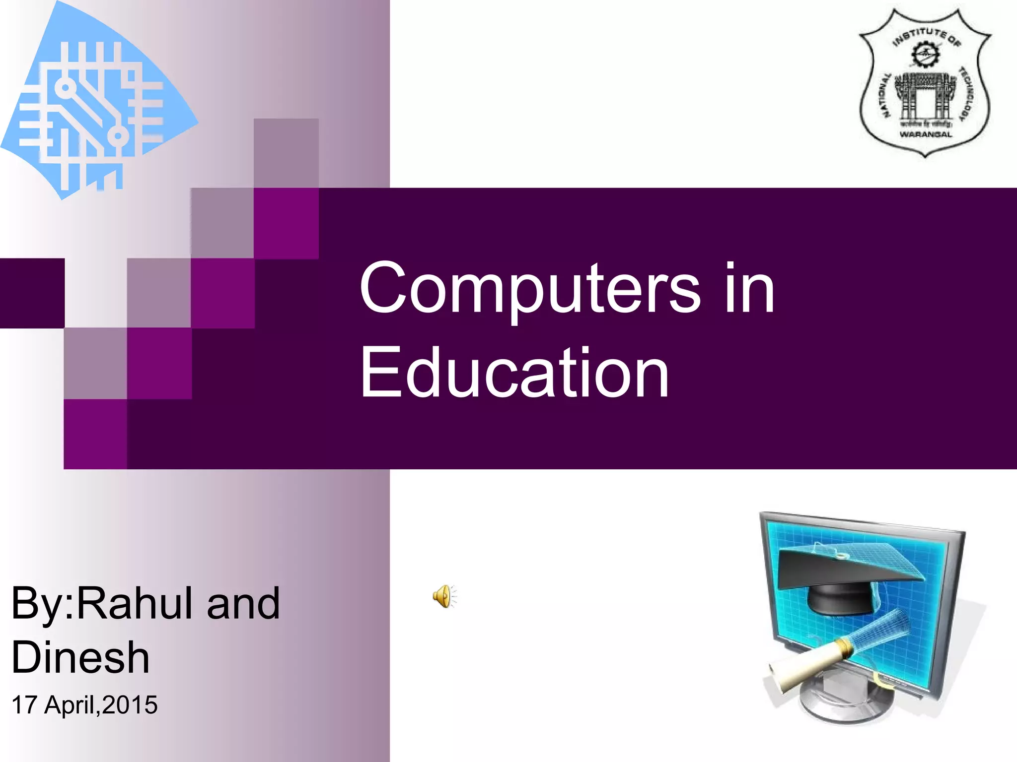 computers in education | PPT