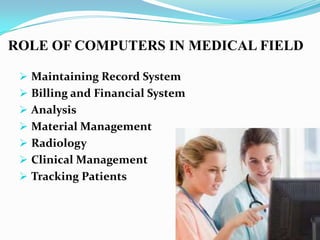 Computers in Medical field | PPT