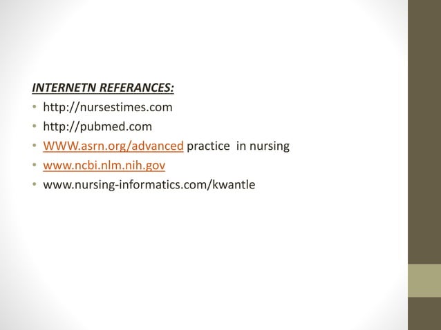 COMPUTERS IN NURSING -ANP.pptx | Healthcare Industry | Industries