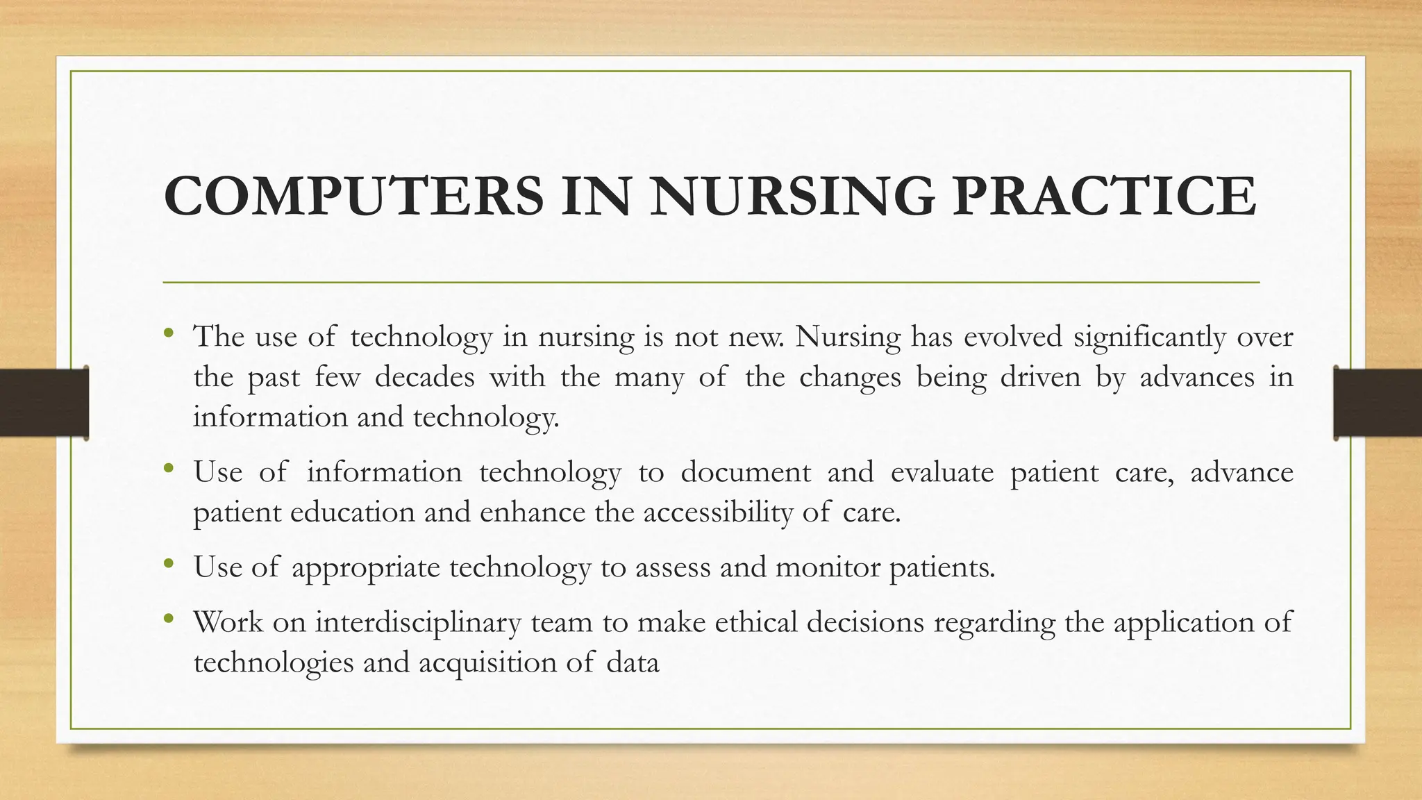 COMPUTERS IN TEACHING LEARNING, NURSING RESEARCH AND PRACTICE.pptx