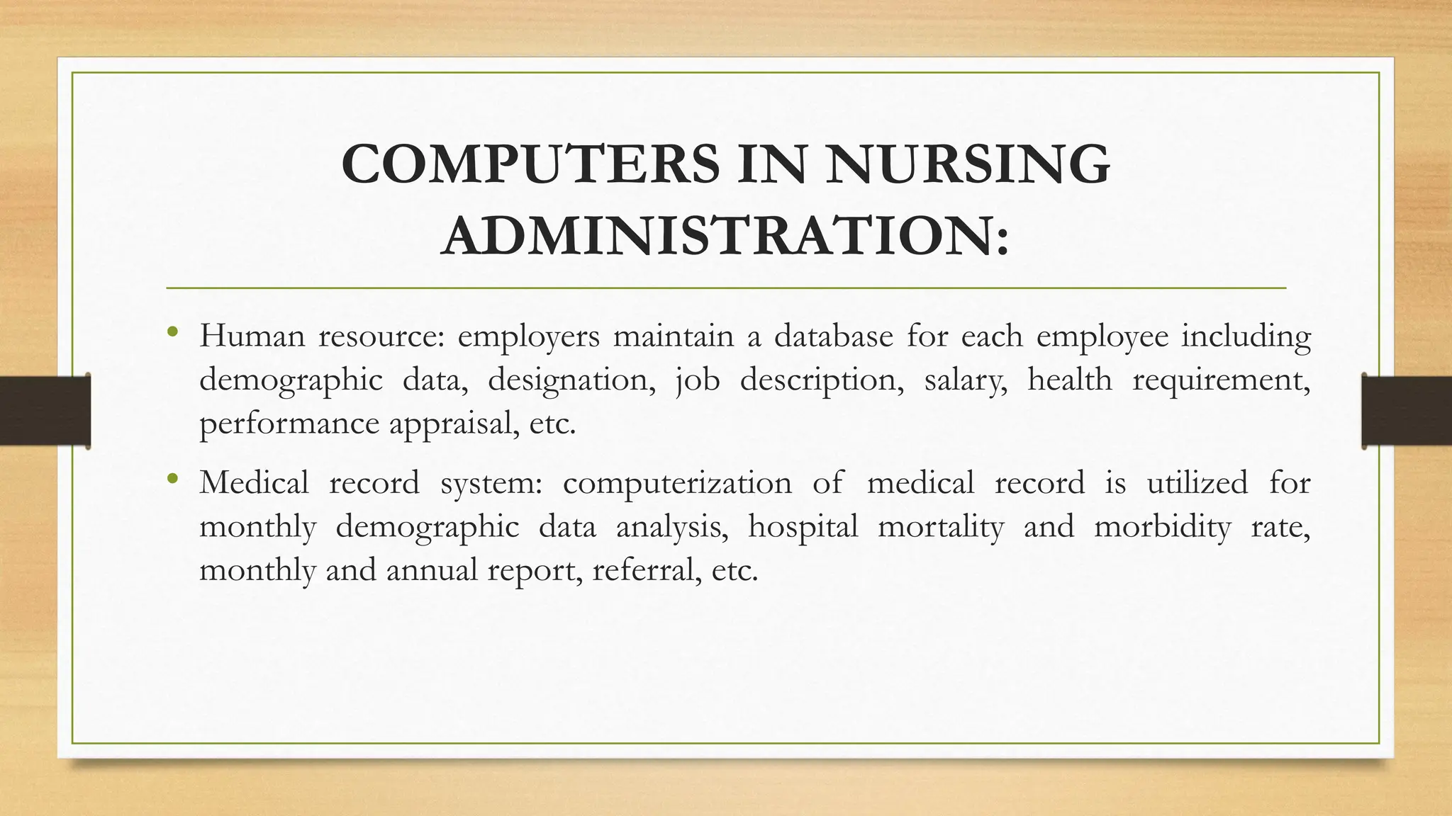COMPUTERS IN TEACHING LEARNING, NURSING RESEARCH AND PRACTICE.pptx