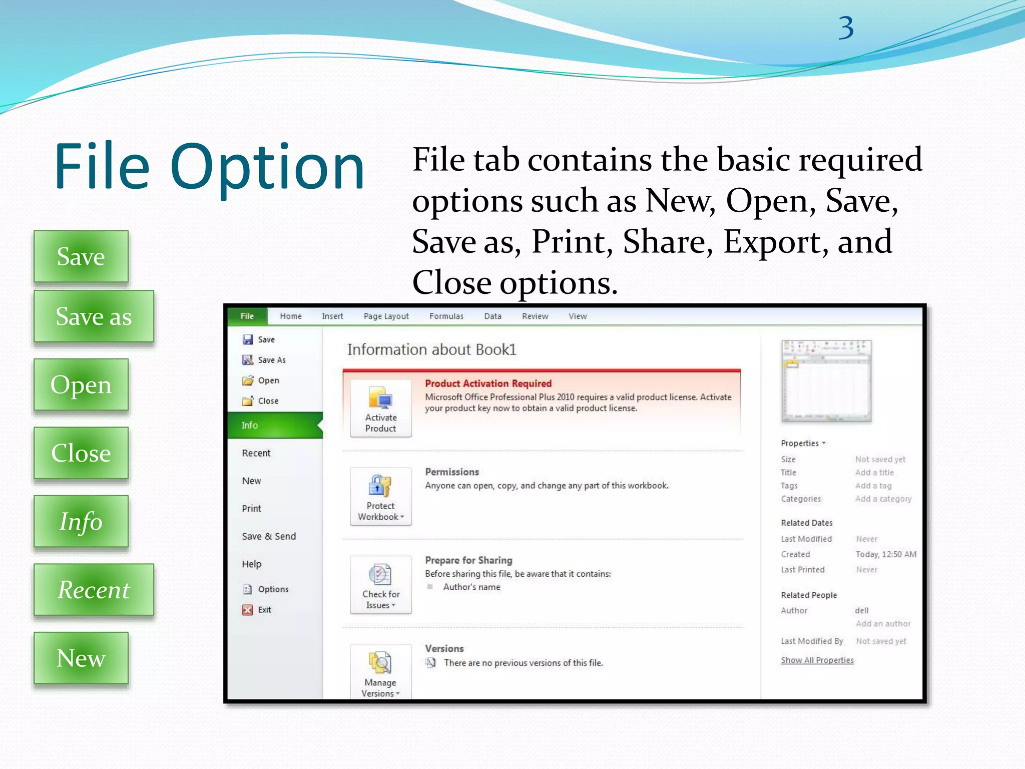 Computer skills excel2010 2 | PPT