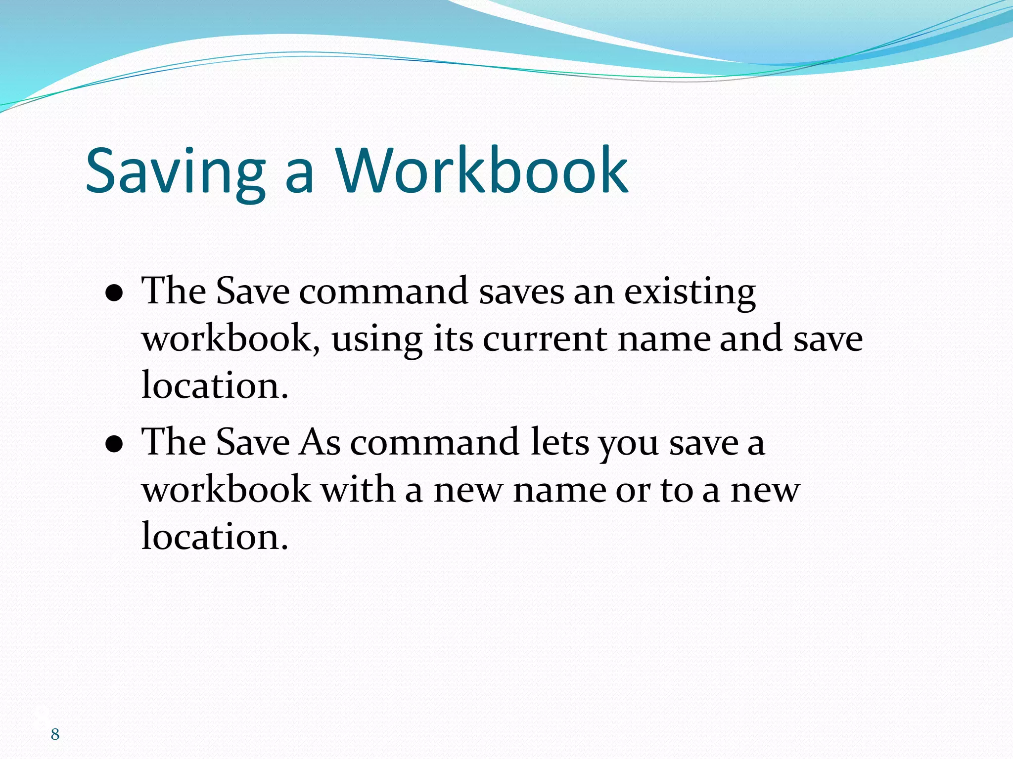 Computer skills excel2010 2 | PPT