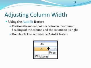 Computer skills excel2010 2 | PPT