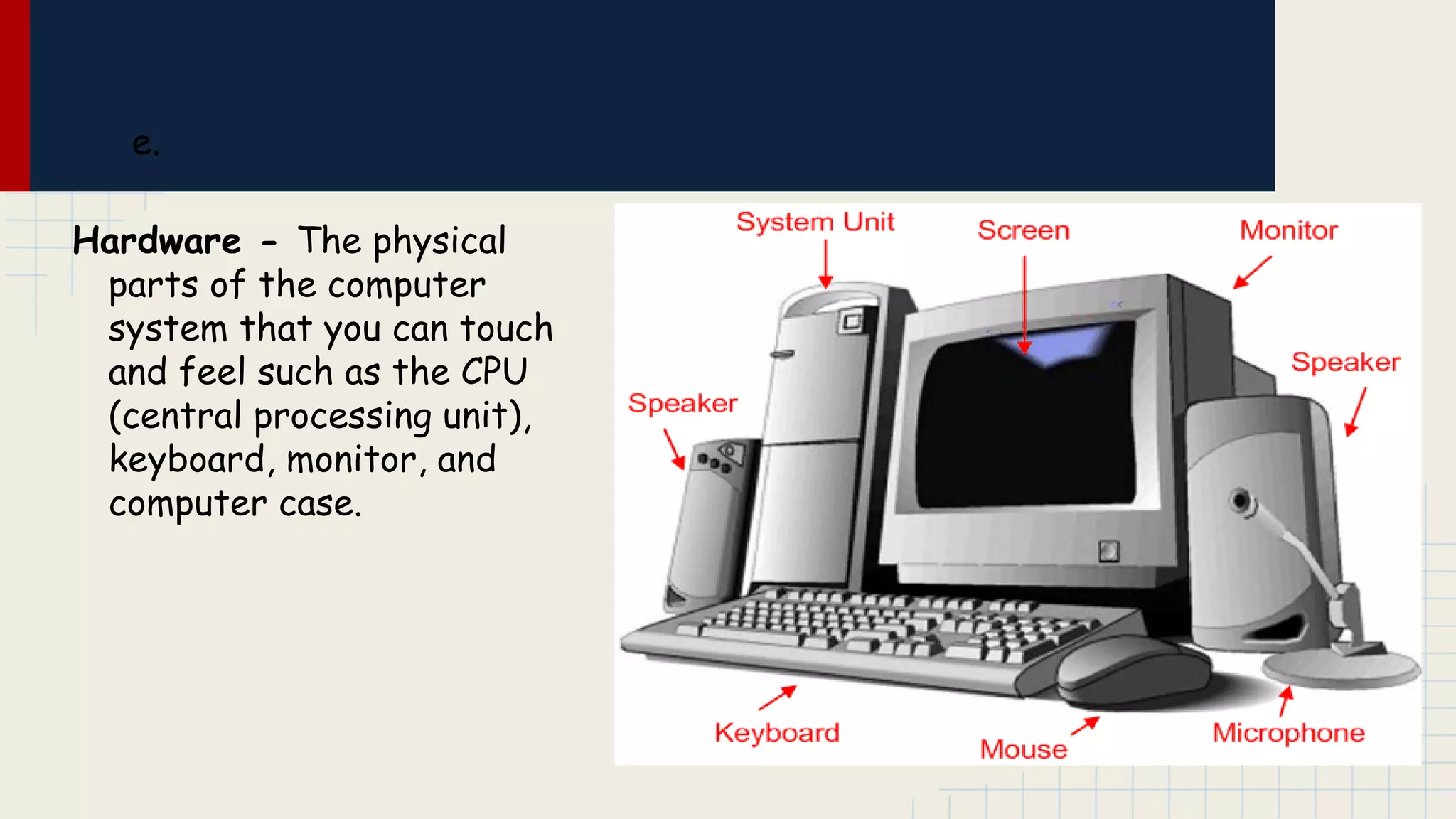 Computer skills vocabulary | PDF