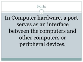 Computer CPU.pptx | Computer Peripherals | Computing