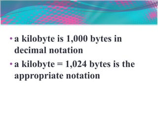 Computer's memory | PPT