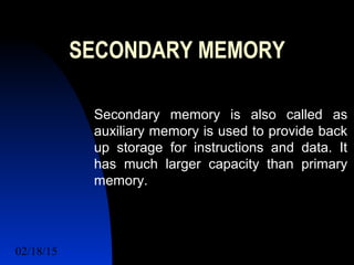 Computer’s memory | PPT