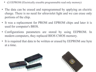 Introduction to COMPUTER’S MEMORY RAM and ROM | PPTX