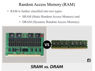 Introduction to COMPUTER’S MEMORY RAM and ROM | PPTX