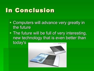 Computers Of The Future | PPT