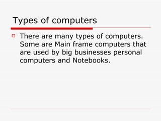 Computers Of Tomorrow | PPT