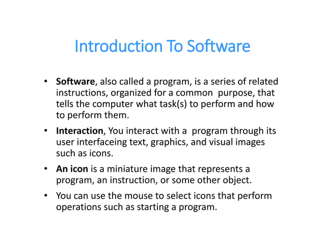 Computer Software And its types | PPTX