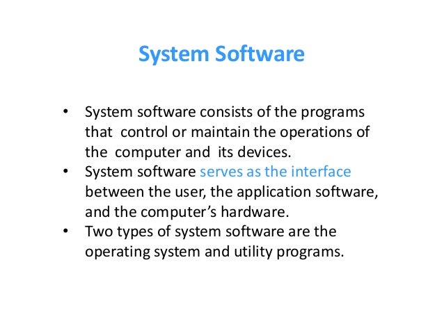 Computer Software And its types
