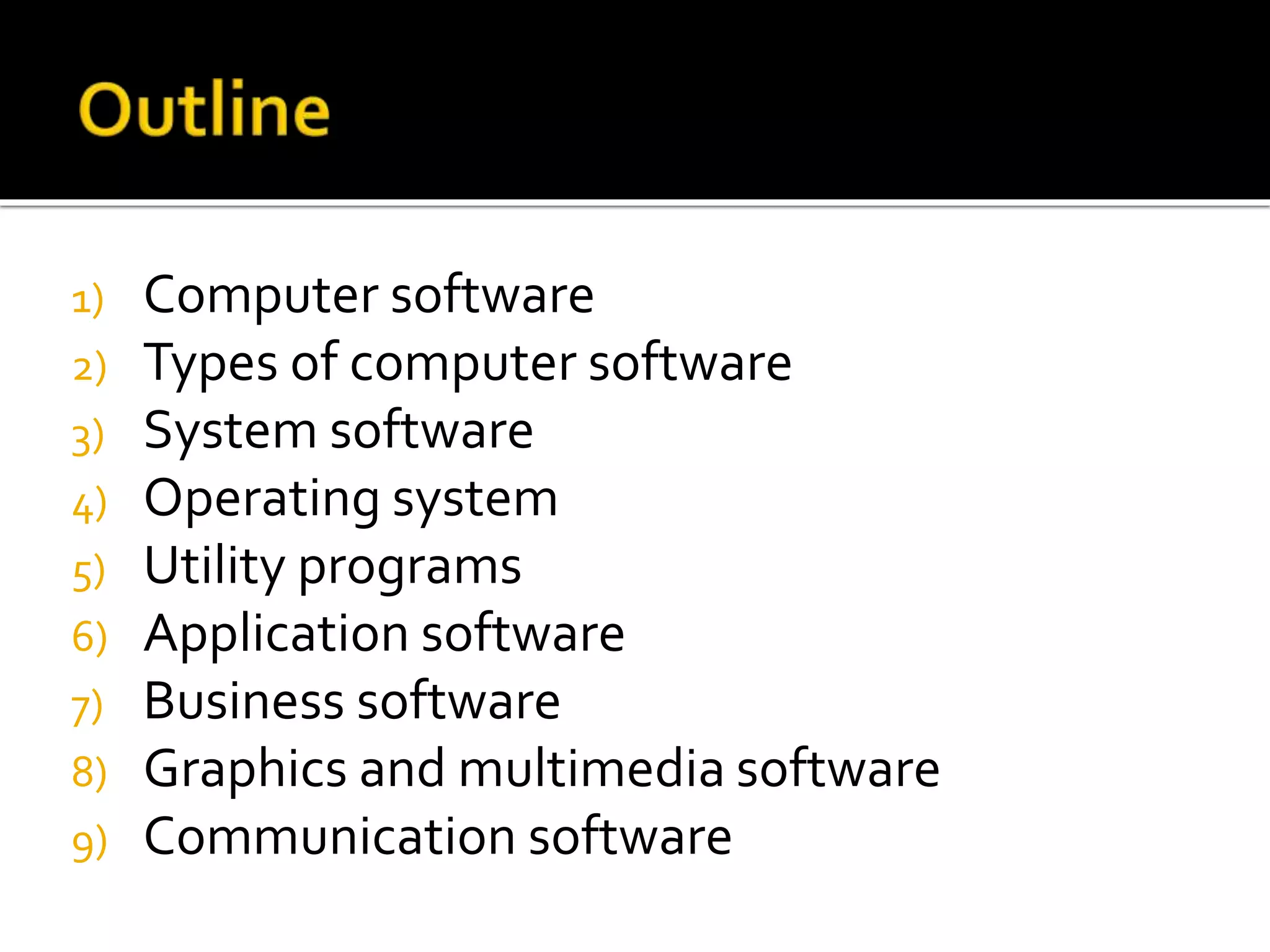 Computer software , | PPT