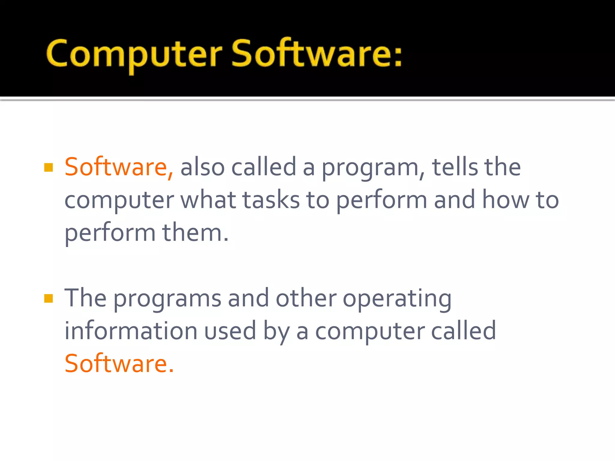 Computer software , | PPT