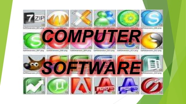 Computer software | PPTX | Operating Systems | Computer Software and Applications